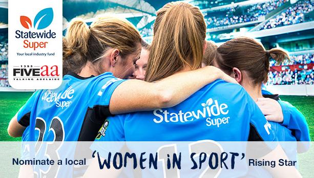 FiveAA, 5AA, Nominate a local 'Women In Sport' Rising Star weekly ...