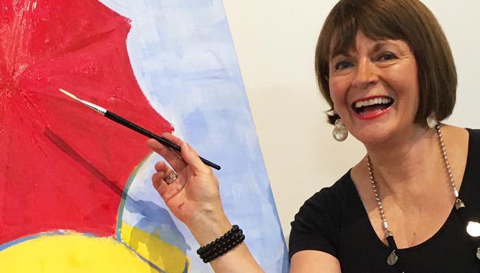Jane Reilly is hoping her art masterpiece will go for millions | FIVEaa